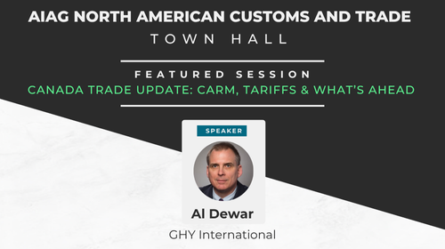 AIAG Customs & Trade Town Hall Speaker Perspective from Alan Dewar ...