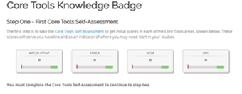 Entrenamientos e Insignia Core Tools sin costo para miembros AIAG