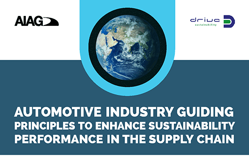 Automotive Industry Guiding Principles on Sustainability Now Available ...